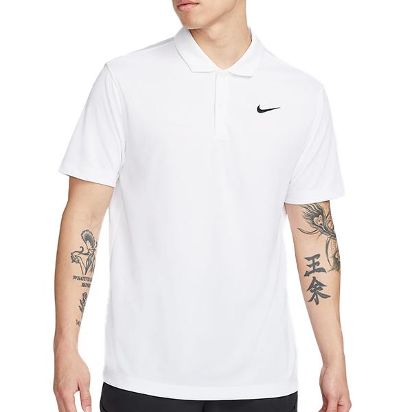 NIKE 【ネコポス送料無料】NIKE ナイキ テニス ポロシャツ 半袖 メンズ ナイキコート Dri-FIT DH0858-100 ...