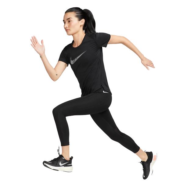 NIKE 【ネコポス送料無料】ナイキ Dri-FIT スウッシュ ショートスリーブ ランニングトップ レディース 半袖シャツ FB4697 ...