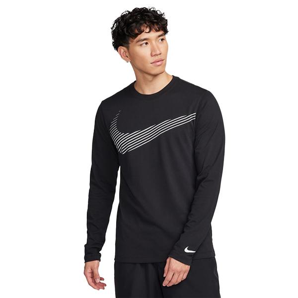 NIKE ナイキ メンズ ロングスリーブ 長袖 Tシャツ スポーツウェア ビッグロゴ FQ3884-010 : フタバスポーツアスリート店 ...