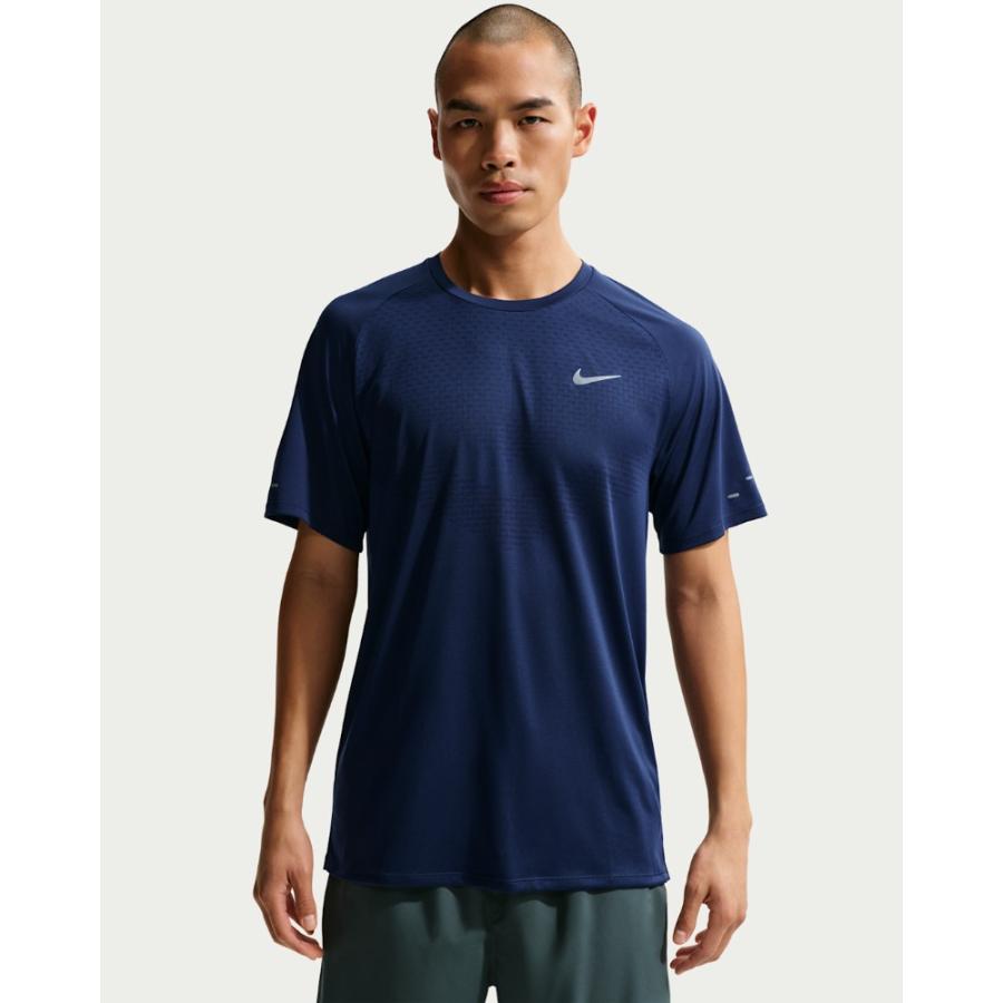 NIKE（ナイキ） 【ネコポス送料無料】ナイキ メンズ ストライド Dri-FIT ADV ショートスリーブ ランニングトップ HV5204 ...