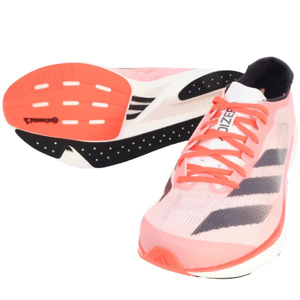 adidas アディダス レディース ランニングシューズ ADIZERO TAKUMI SEN10 ID3629 マラソン ジョギング ピンク ...