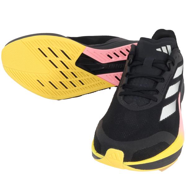 adidas アディダス メンズ ランニングシューズ ADIZERO DURAMO SPEED IE4036 マラソン ジョギング ブラック ...