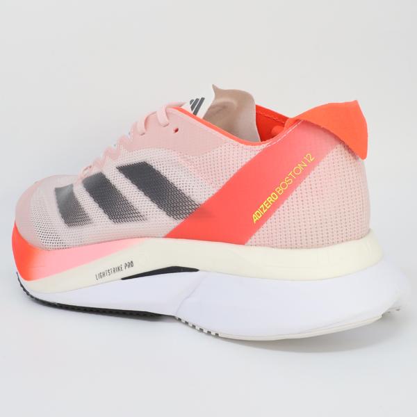 adidas アディダス レディース ランニングシューズ ADIZERO BOSTON 12 W IF9218 マラソン ジョギング ピンク ...