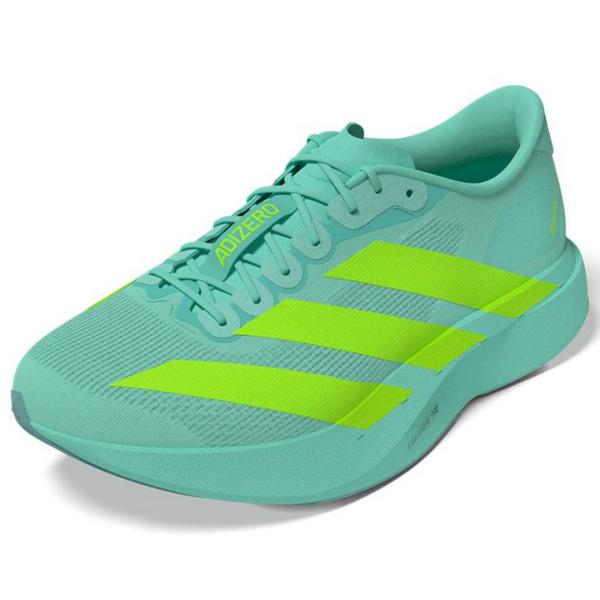 adidas アディダス メンズ ランニングシューズ adizero Evo SL アディゼロ マラソン ジョギング グリーン JS4506 ...