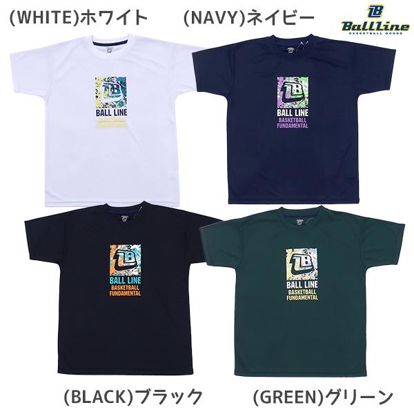 【ネコポス送料無料】BALL LINE ボールライン バスケットボール メンズ Tシャツ スリム 半袖 NBT-1701 : フタバスポーツアスリート店 - 通販 - Yahoo!ショッピング
