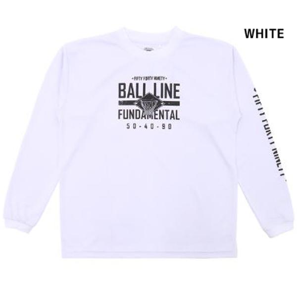 【ネコポス送料無料】オンザコート ON THE COURT NBT-6451 ボールライン バスケ スリムロングスリーブシャツ 男女兼用 長袖 ...