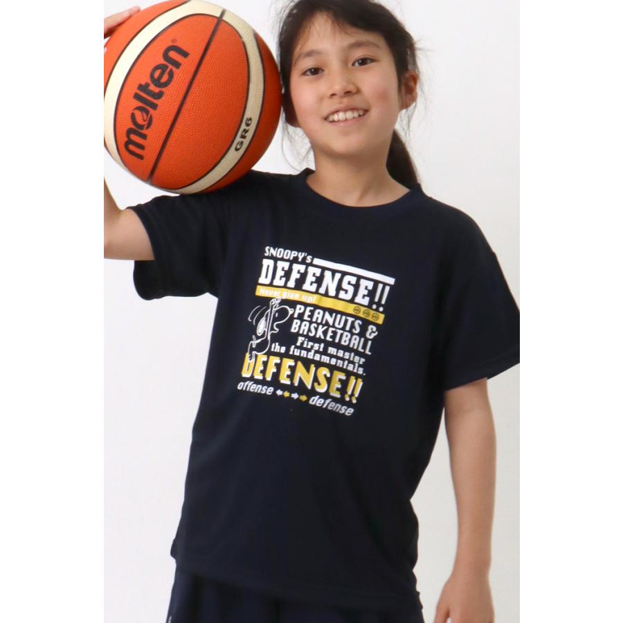 【ネコポス送料無料】PEANUTS ピーナッツ バスケットボール ジュニア キッズ Tシャツ スリム 半袖 PNU-1709 : フタバスポーツアスリート店 - 通販 - Yahoo!ショッピング