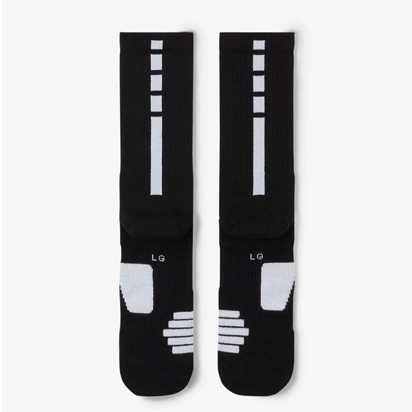 NIKE（ナイキ） エリート クルー ソックス SX7622-013 靴下 バスケットボール 練習 試合 ブラック : フタバスポーツ ...