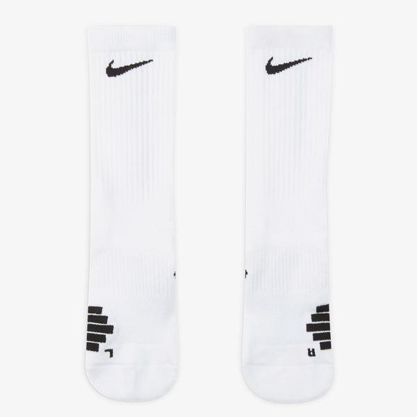 NIKE（ナイキ） エリート クルー ソックス SX7622-100 靴下 バスケットボール 練習 試合 ホワイト : フタバスポーツ ...