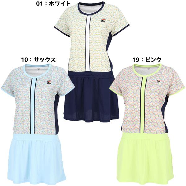 フィラ FILA レディース テニスウェア ワンピース 半袖 VL2811 : vl2811 : フタバスポーツアスリート店 - 通販 - Yahoo!ショッピング