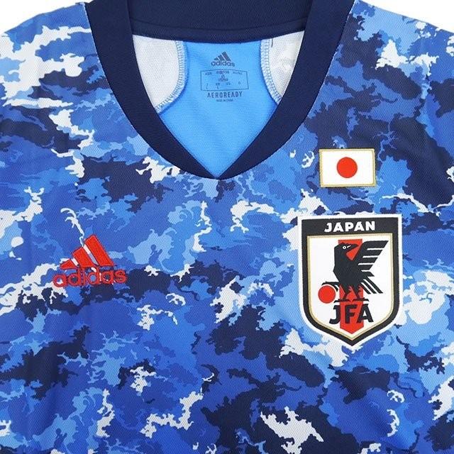 サッカー 日本代表 2020 ホーム レプリカユニフォーム 半袖 アディダス adidas GEM11-ED7350 JAPAN HOME ...