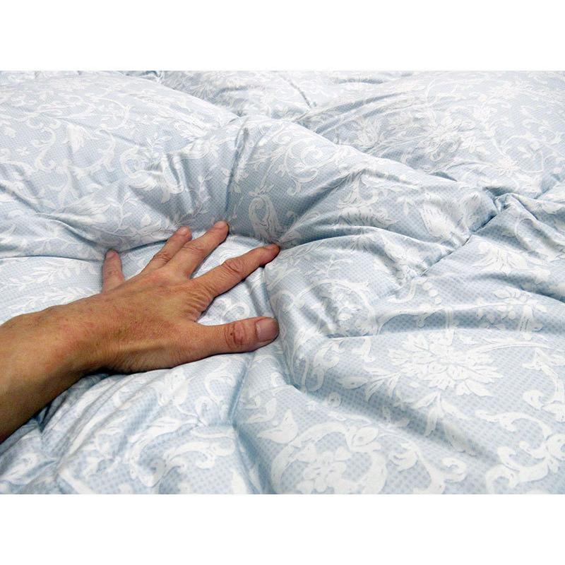 ふとんカバープレゼント 日本製 洗える 羽毛合掛け布団 グースダウン93% シングル エクセルゴールドラベル DP350以上 :ua333 ...