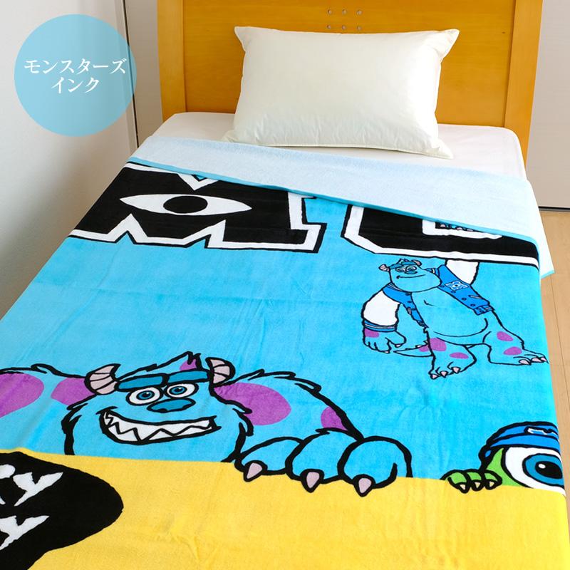 モンスターズインク タオルケット シングル 綿100％ ディズニー 140×190cm シャーリング加工 お昼寝ケット 51-24MS :050050-00:ふとんの玉手箱 ヤフー店 - 通販 ...
