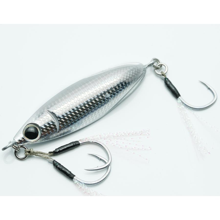 Zeake ジーク Sビット 40g #001 シルバーメタルジグ ショア キャスティング : FWS-アルファ - 通販 - Yahoo!ショッピング