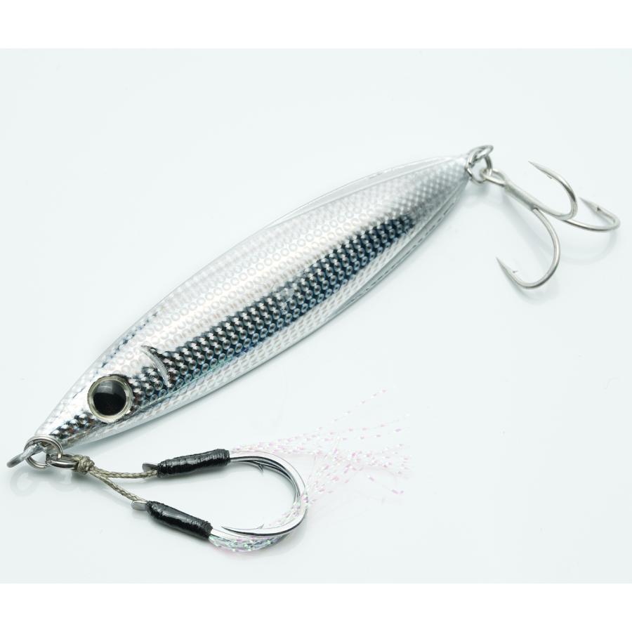 Zeake ジーク Zビット 30g #ZB001 シルバー メタルジグ 低比重 : FWS-アルファ - 通販 - Yahoo!ショッピング