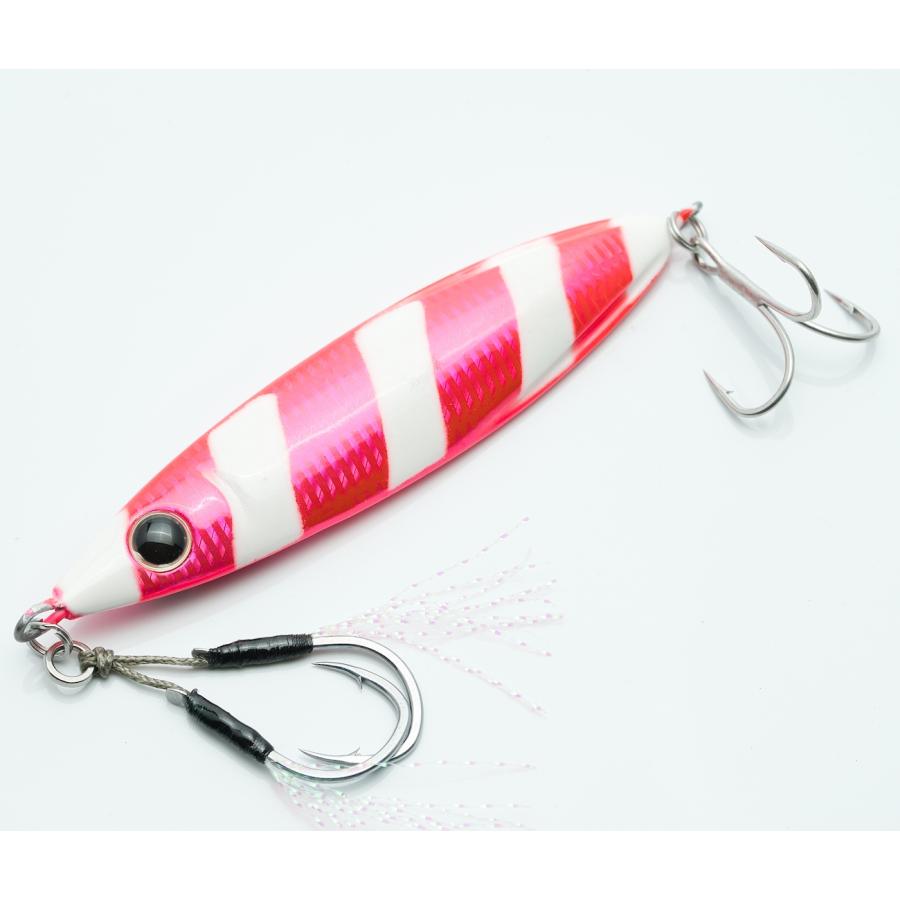 Zeake（ジーク） Zビット 40g #ZB011 ピンクゼブラグロー メタルジグ 低比重 : FWS-アルファ - 通販 - Yahoo ...