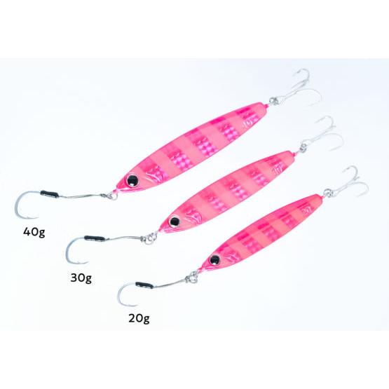 Zeake ジーク Zサーディン 30g ZS008 ゼブラグロー メタルジグ スローフォール : FWS-アルファ - 通販 - Yahoo!ショッピング