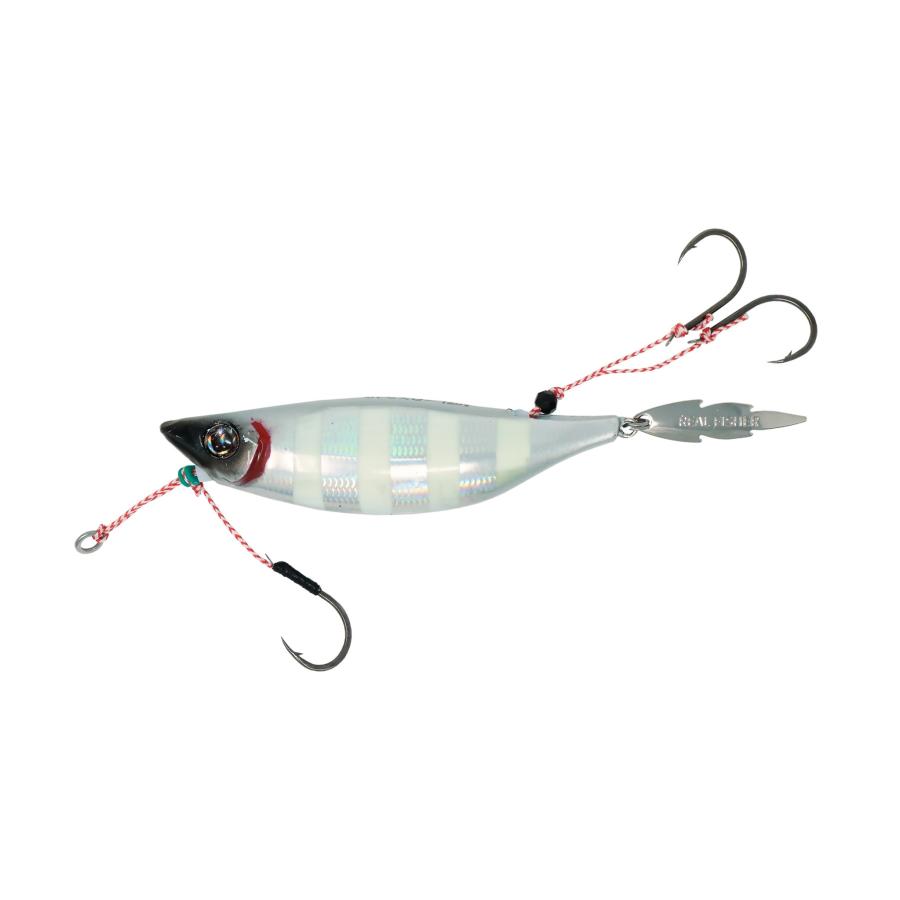 REAL FISHER リアルフィッシャー あじごスロー 100g #シマグロー 誘導式スロージグ ジギング : FWS-アルファ - 通販 - Yahoo!ショッピング