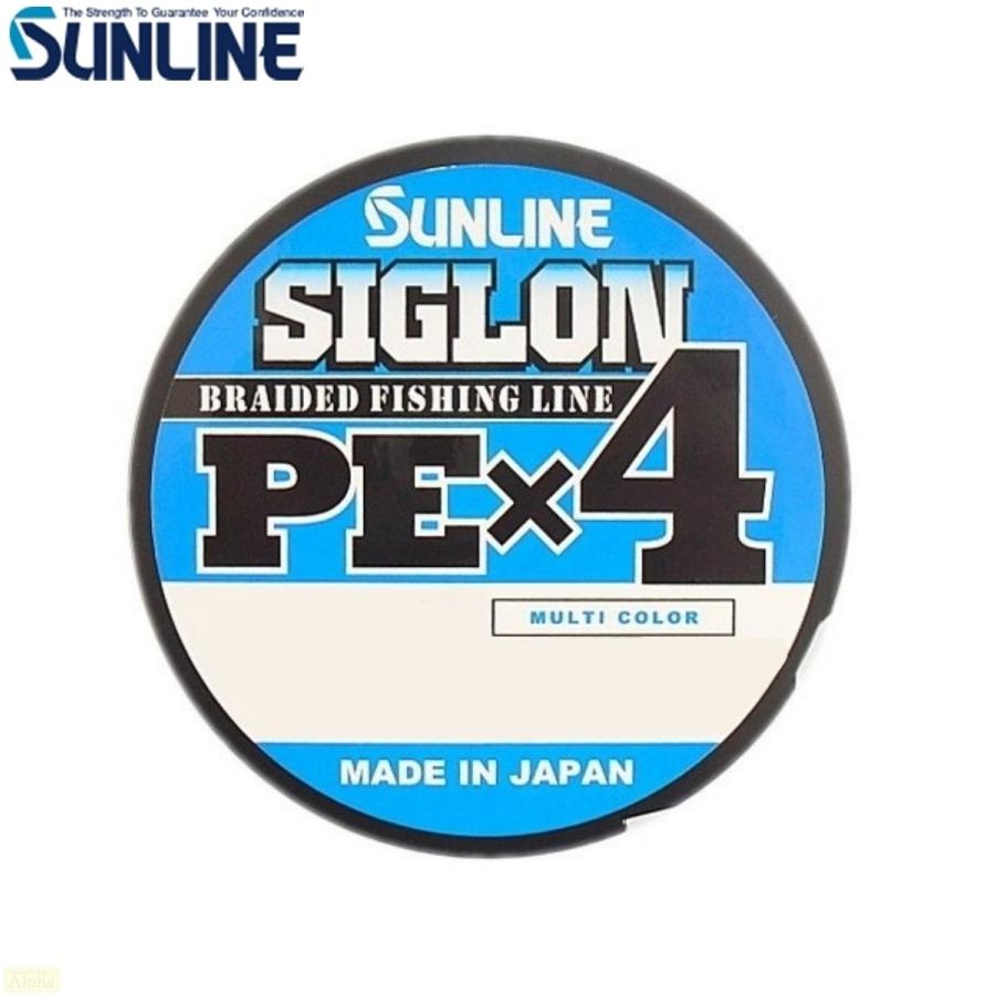 サンライン シグロン PEx4 600m(連結100m×6) 1.2号 20lb マルチカラー PEライン 4本編み : FWS-アルファ - 通販 - Yahoo!ショッピング