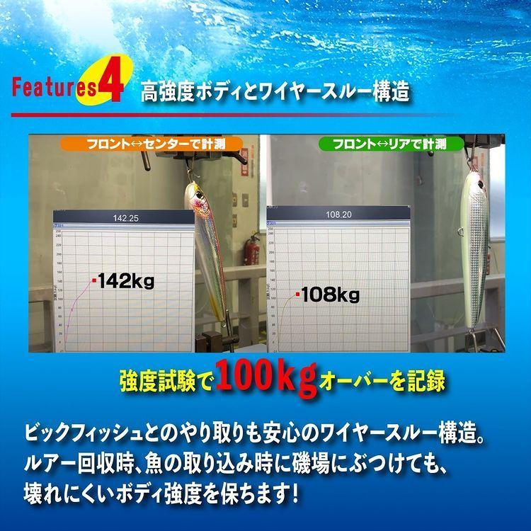 DUEL デュエル ハードコア バレットダイブ F140 50g #6.HSBL シルエットブラック ダイビングペンシル 青物 マグロ : FWS-アルファ - 通販 - Yahoo!ショッピング