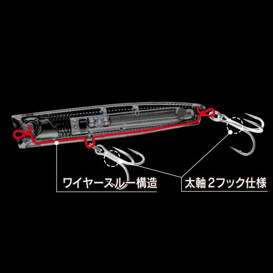 DUEL デュエル ソニックブーム SBポップ 150F 47g #10.TM クリアー : FWS-アルファ - 通販 - Yahoo!ショッピング