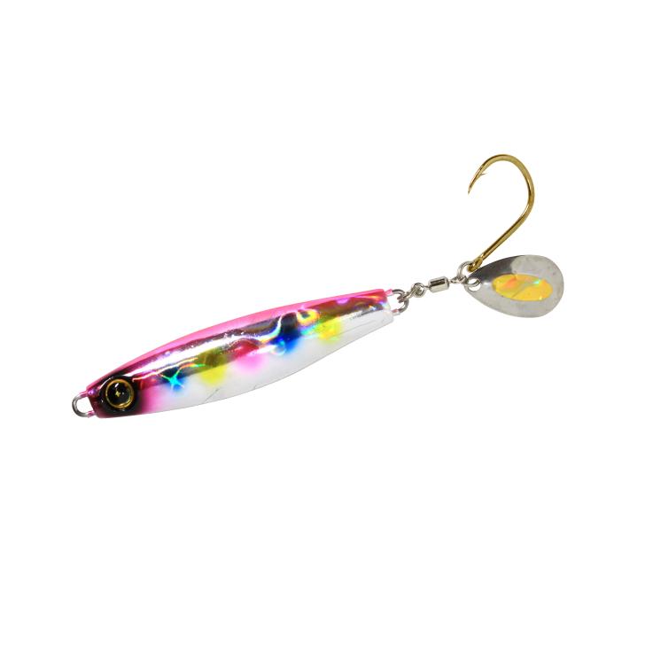 Hayabusa ハヤブサ ジャックアイ サワラスピン 40g #7 ケイムラピンクキャンディ メタルジグ ブレード : FWS-アルファ - 通販 - Yahoo!ショッピング