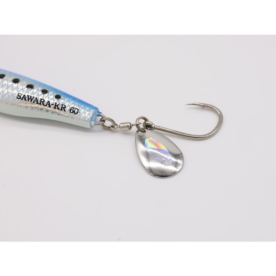 Hayabusa ハヤブサ ジャックアイ サワラスピン 50g #1 リアル魚鱗ブルーイワシ網目夜光 メタルジグ ブレード : FWS-アルファ - 通販 - Yahoo!ショッピング