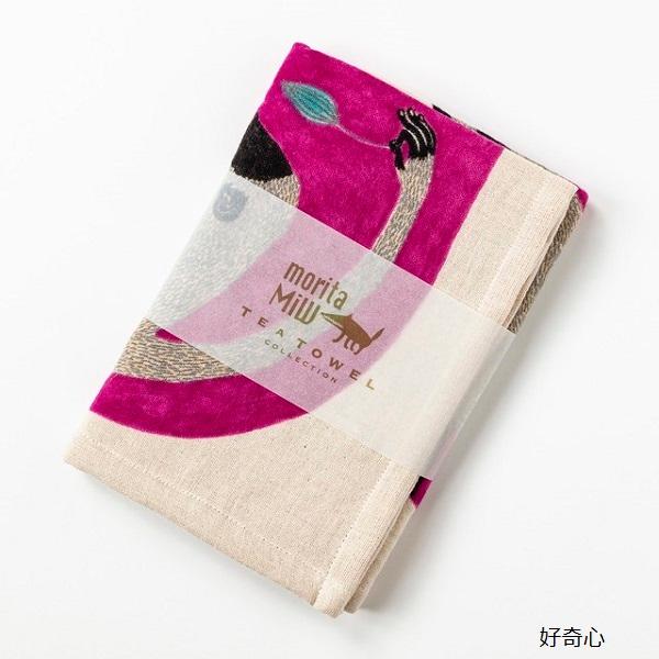 moritaMiW 今治タオル morita MiW モリタミウ ティータオル ガーゼパイル タオル オオカミ ウサギ ナマケモノ イヌ サル ...