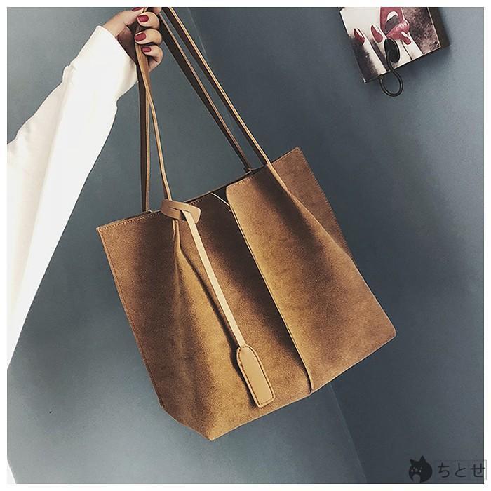 トートバッグ ショルダーバッグ ハンドバッグ 子母鞄 大容量 たっぷりサイズ 便利 マザーズバッグ カバン 中ポケット ファスナー レディース ...