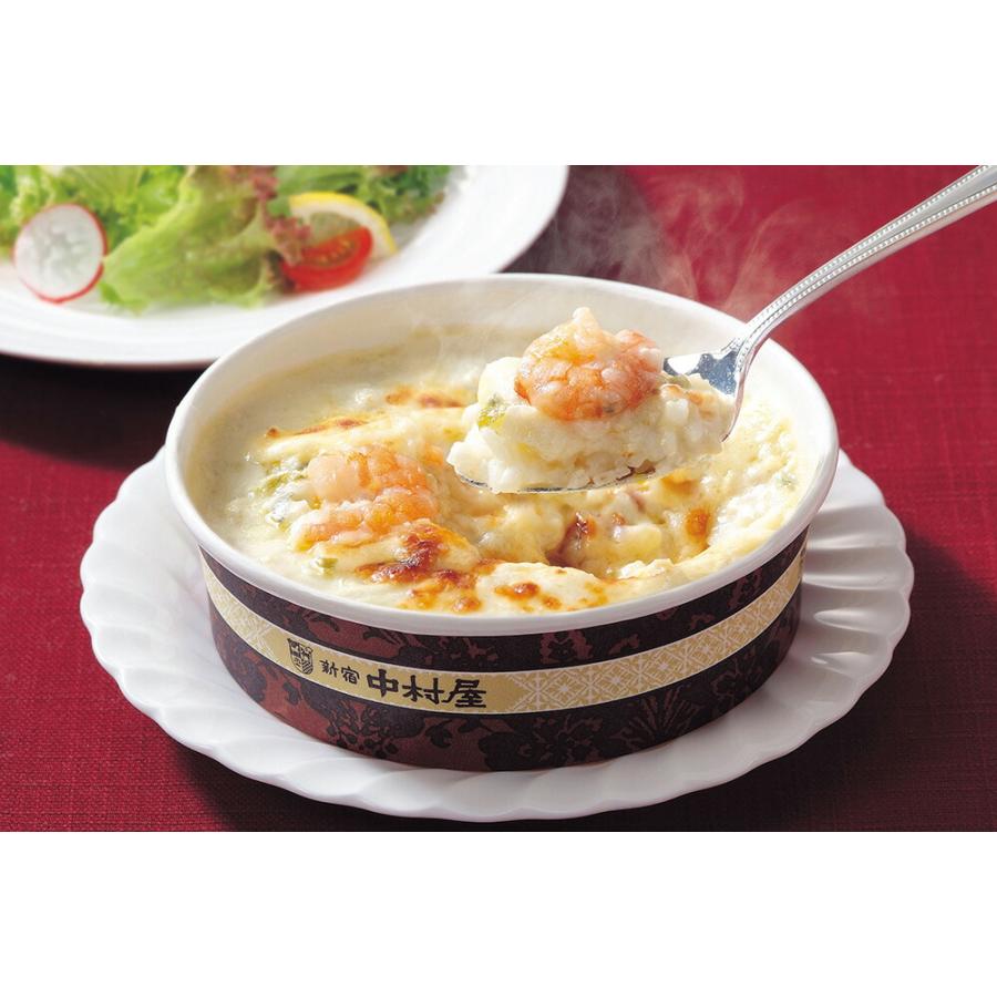 新宿中村屋 4種チーズと海老のライスグラタン 220g 6袋 送料無料 冷凍 海老 えび グラタン ライスグラタン 惣菜 魚介 シーフード 冷凍食品 時短 簡単調理 : 79945 : G ...