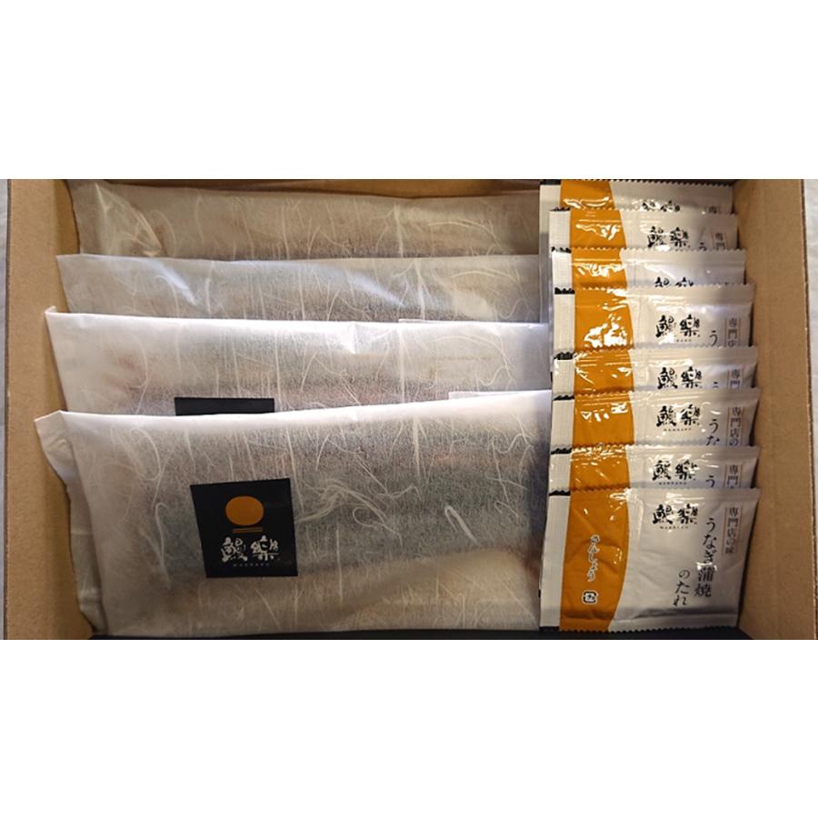 鰻楽 九州産うなぎ長焼 140g 4尾 計560g 北海道・沖縄送料別 タレ 山椒付き 国産 ギフト 鰻 まんらく 冷凍 お取り寄せ かば焼き 美味しい 蒲焼 長焼 生産者直送 : G ...