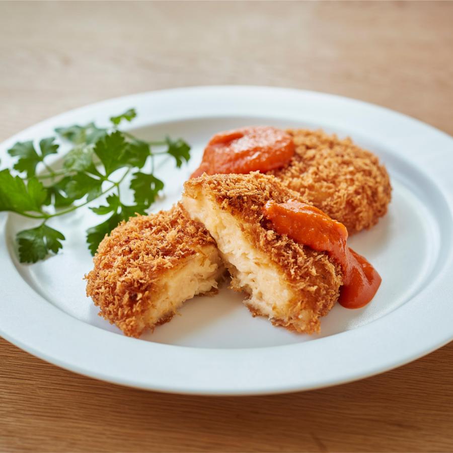 RFFF ルフフフ 人気のコロッケ3種セット 各2袋 計6袋 22個 送料無料 冷凍 洋風総菜 簡単調理 ギフト コロッケ 黒毛和牛 コーン カニクリーム RF1 メーカー直送 :90429 ...