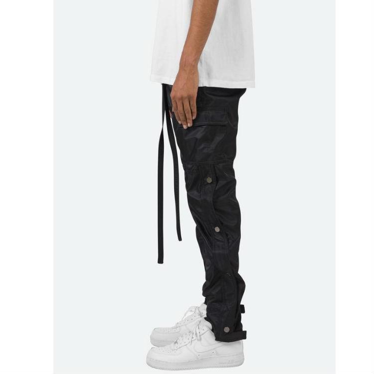 ミニマル スナップカーゴパンツ mnml 裾ZIP SNAP ZIPPER メンズ ミニマル スナップカーゴパンツ mnml 裾ZIP SNAP ZIPPER メンズ
