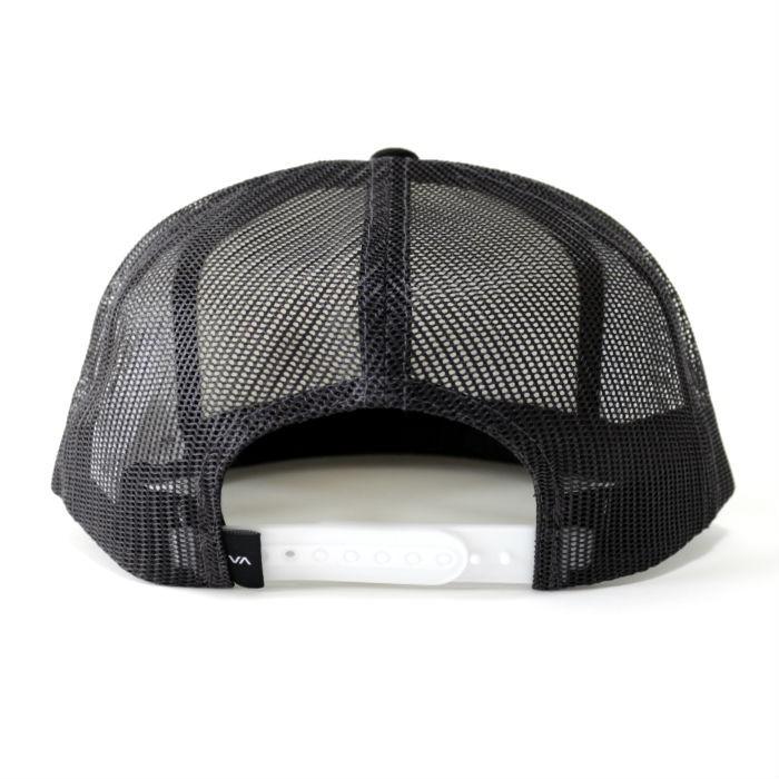 RVCA ルーカ LOGO MESH CAP メッシュキャップ 帽子 ストレート ロゴ ブラック 黒 ブルー 青 ホワイト 白 メンズ ...