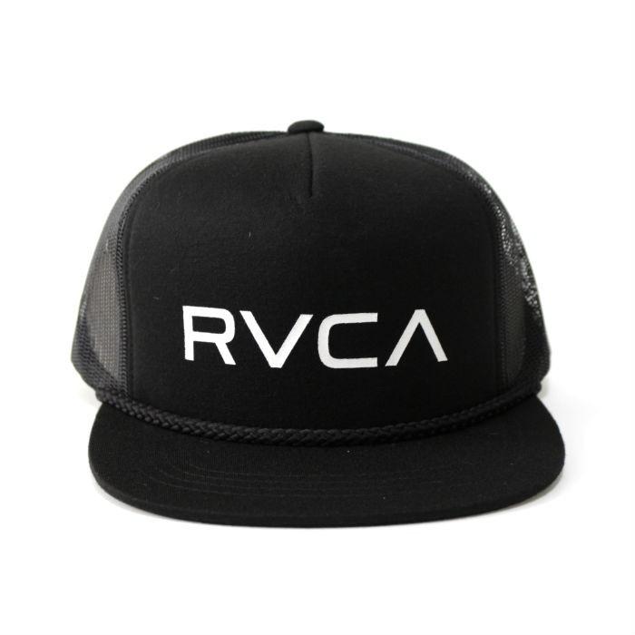 RVCA ルーカ LOGO MESH CAP メッシュキャップ 帽子 ストレート ロゴ ブラック 黒 ブルー 青 ホワイト 白 メンズ ...