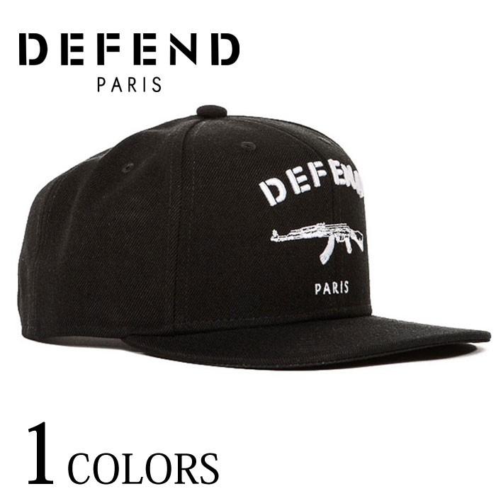 DEFEND PARIS ディフェンド パリス paris cap キャップ ブラック ホワイト 帽子 mens メンズ : paris ...