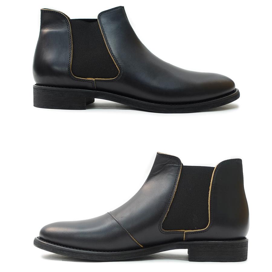 ARGIS（アルジス） メンズ ブーツ シューズ 72203 ブラック 黒