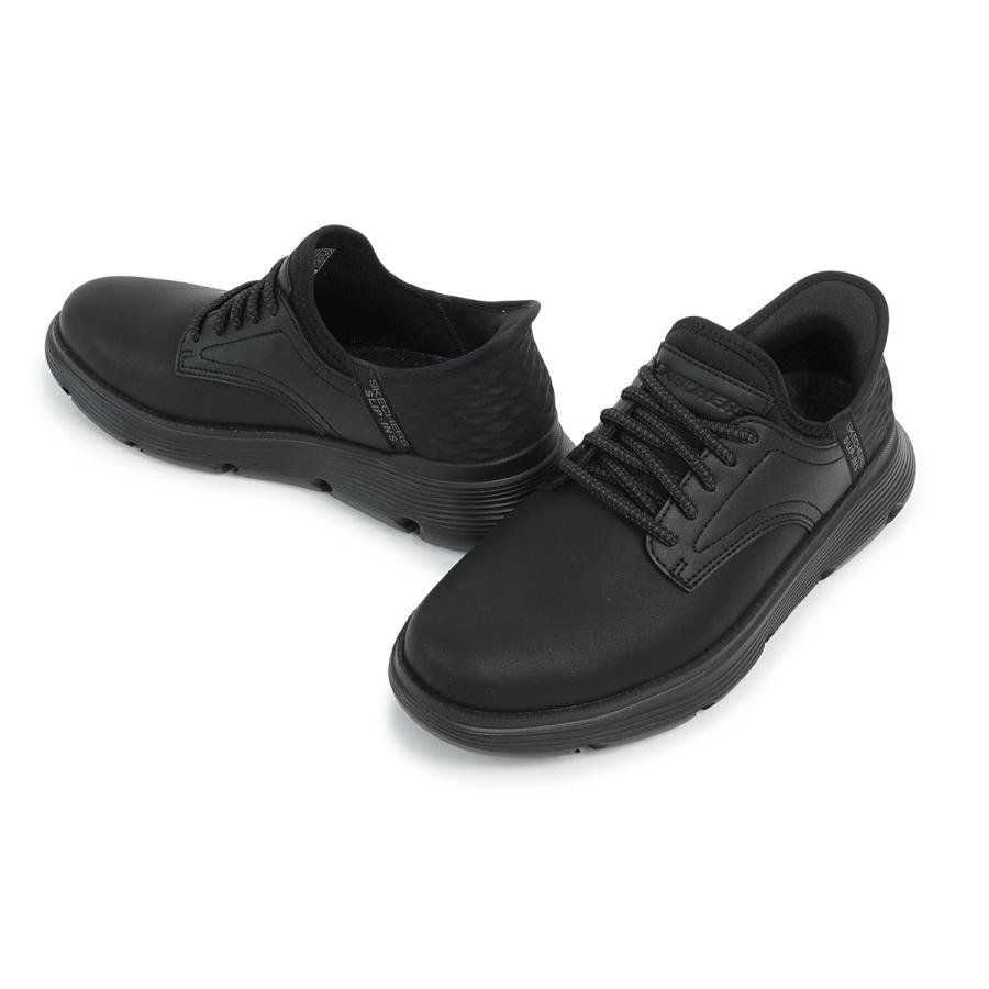 SKECHERS（スケッチャーズ） スリッポン メンズ ハンズフリー スリップインズ ガーザ ガービン 205046 BBK ブラック ...