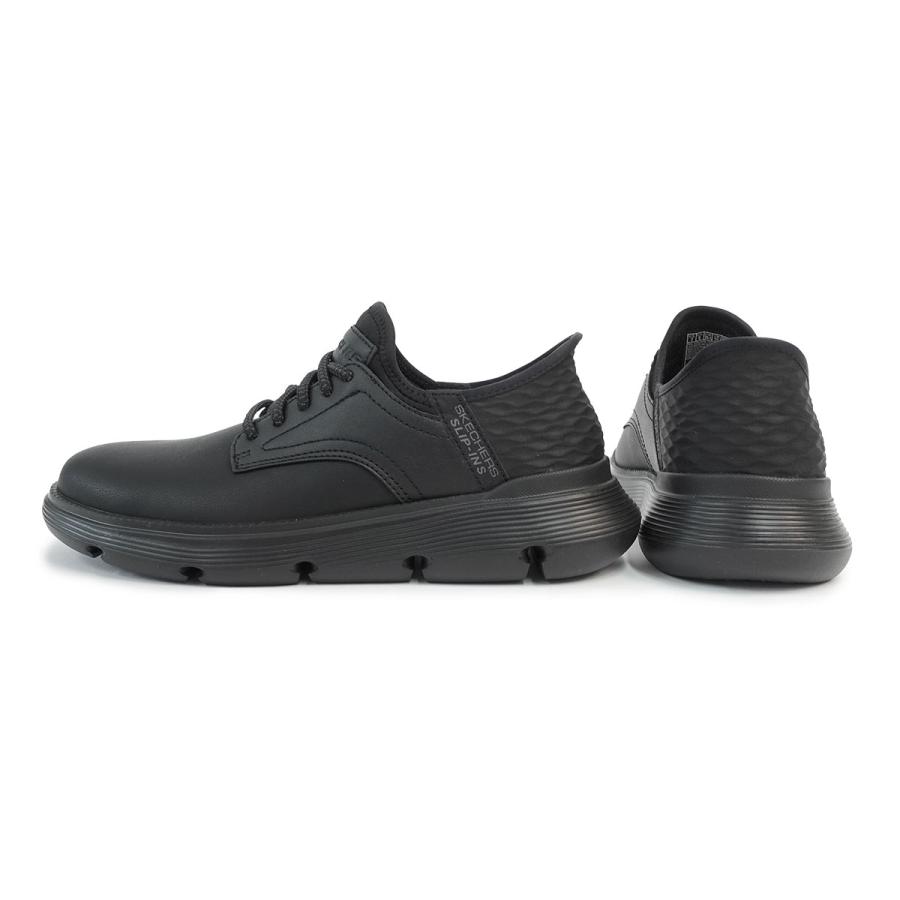 SKECHERS（スケッチャーズ） スリッポン メンズ ハンズフリー スリップインズ ガーザ ガービン 205046 BBK ブラック ...