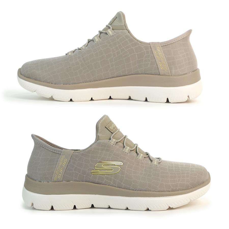 SKECHERS スケッチャーズ スニーカー レディース スリップインズ スリッポン サミッツ クラッシー ナイト 150128W TPGD ...