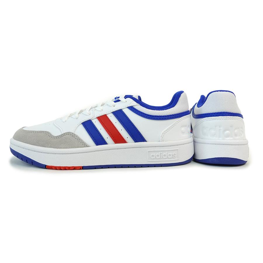 adidas アディダス スニーカー メンズ レディース ローカット フープス 3.0 IH0335 ホワイト HOOPS : ガレージ ...