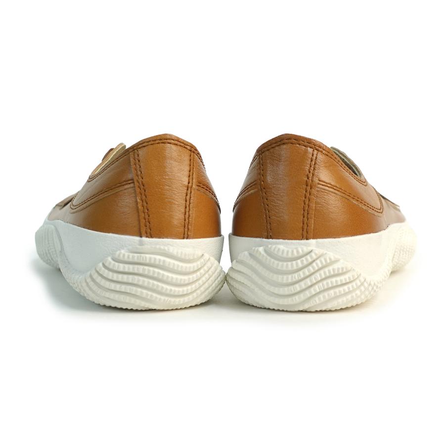 SPINGLE スピングル スニーカー ローカット SP-110 ブラウン 茶 メンズ レディース 革 カンガルーレザー 定番 日本製 ...