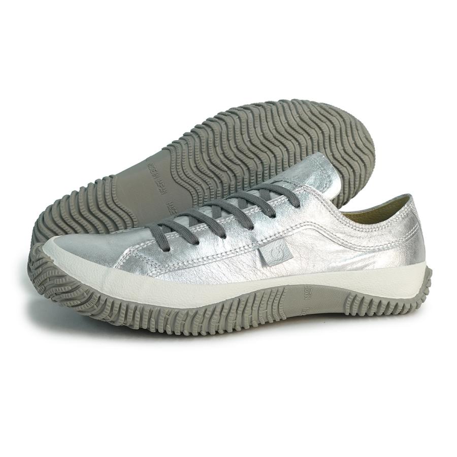 SPINGLE スピングル スニーカー ローカット SP-110 ライトグレー メンズ レディース 革 カンガルーレザー  定番 日本製 スピングルムーブ SPINGLE（スピングル） スニーカー ローカット メンズ レディース SP