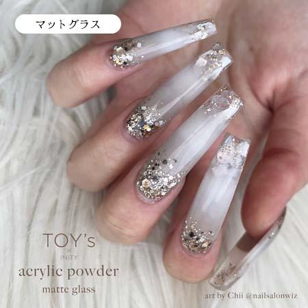 TOY's × INITY アクリルパウダー 全3色 25g Chii先生デザイン 立体ネイル 3Dネイル トイズバイアイニティ【定形外郵便】 :ta2000156sc:グルービーネイル ...