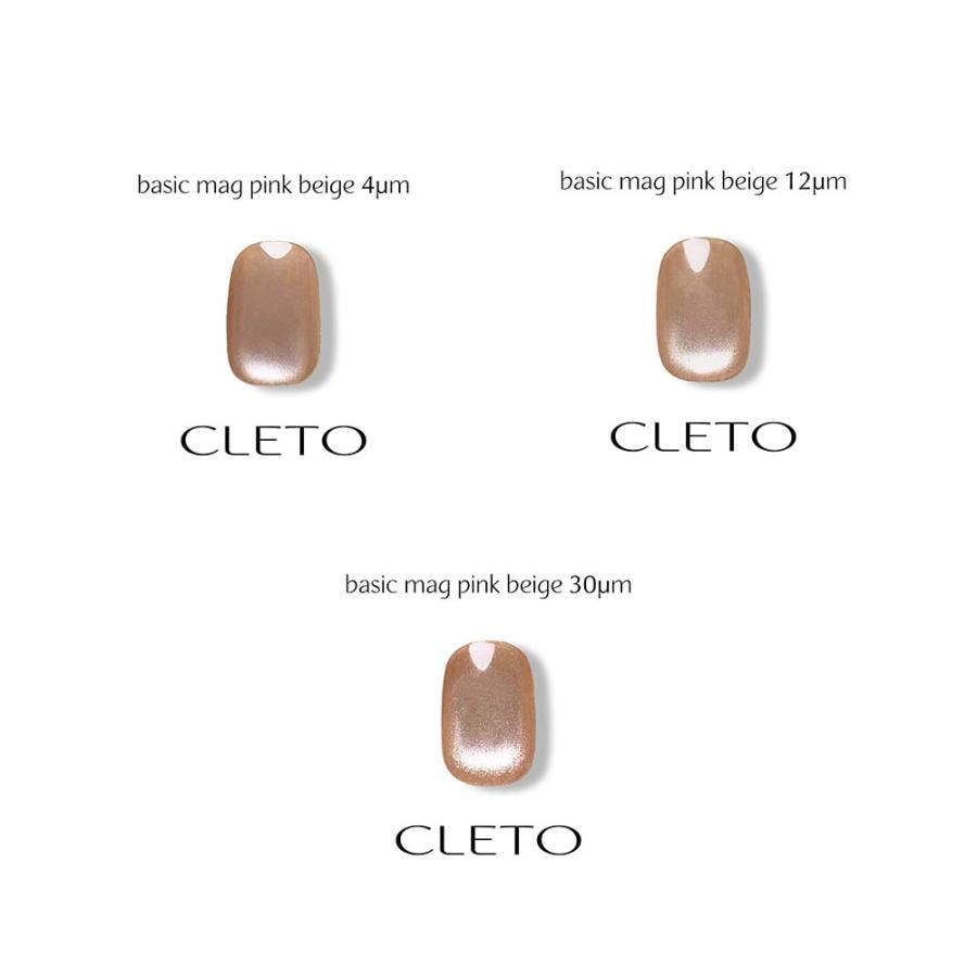クレト CLETO ベーシックマグ 全4色 12種 7g 4μm/12μm/30μm/85μm マグネットネイル ジェルネイル マグネットジェル【ネコポス対応】 : グルービーネイルYahoo ...