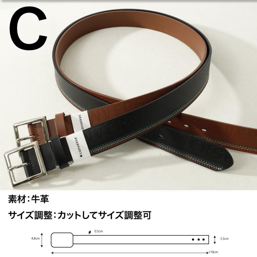 コンバース CONVERSE ベルト ナイロン 牛革 ビジネス カジュアル 紳士 ナイロンベルト 革ベルト 本革 仕事 : G-passio ...