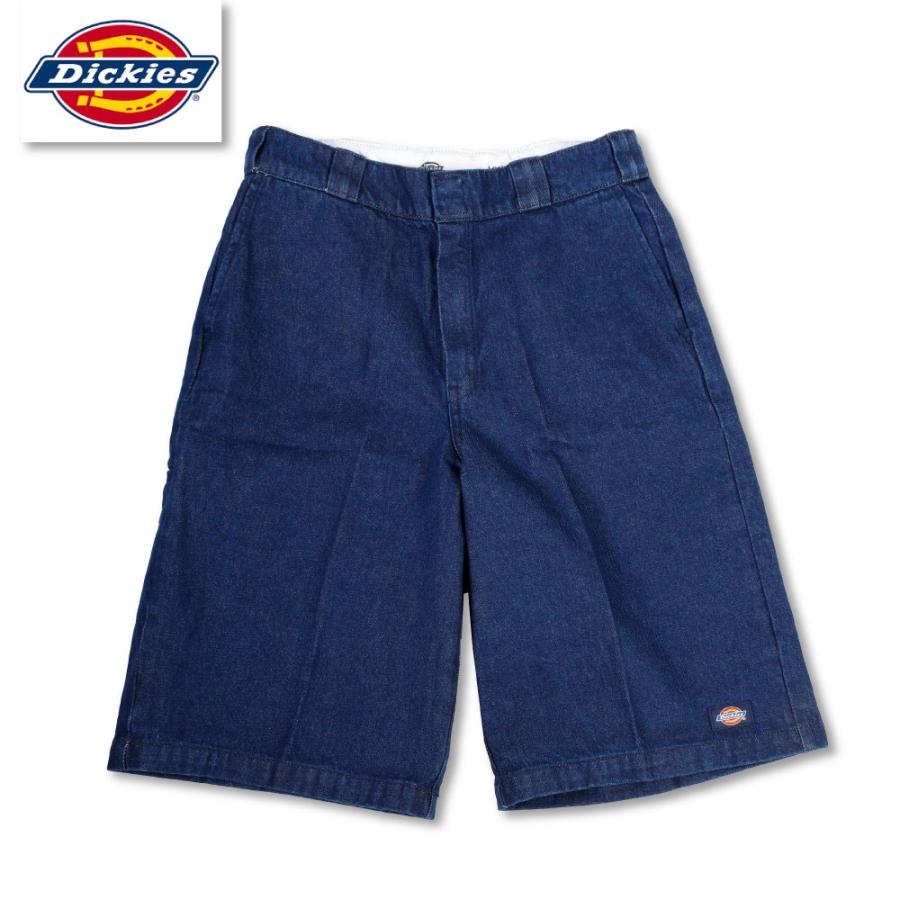 Dickies 42283 デニム ディッキーズ ショーツ ハーフパンツ ショートパンツ メンズ レディース 夏フェス ライブ ロック ...