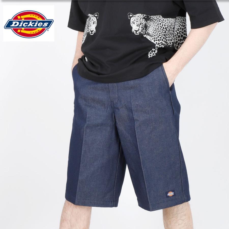 Dickies 42283 デニム ディッキーズ ショーツ ハーフパンツ ショートパンツ メンズ レディース 夏フェス ライブ ロック ...