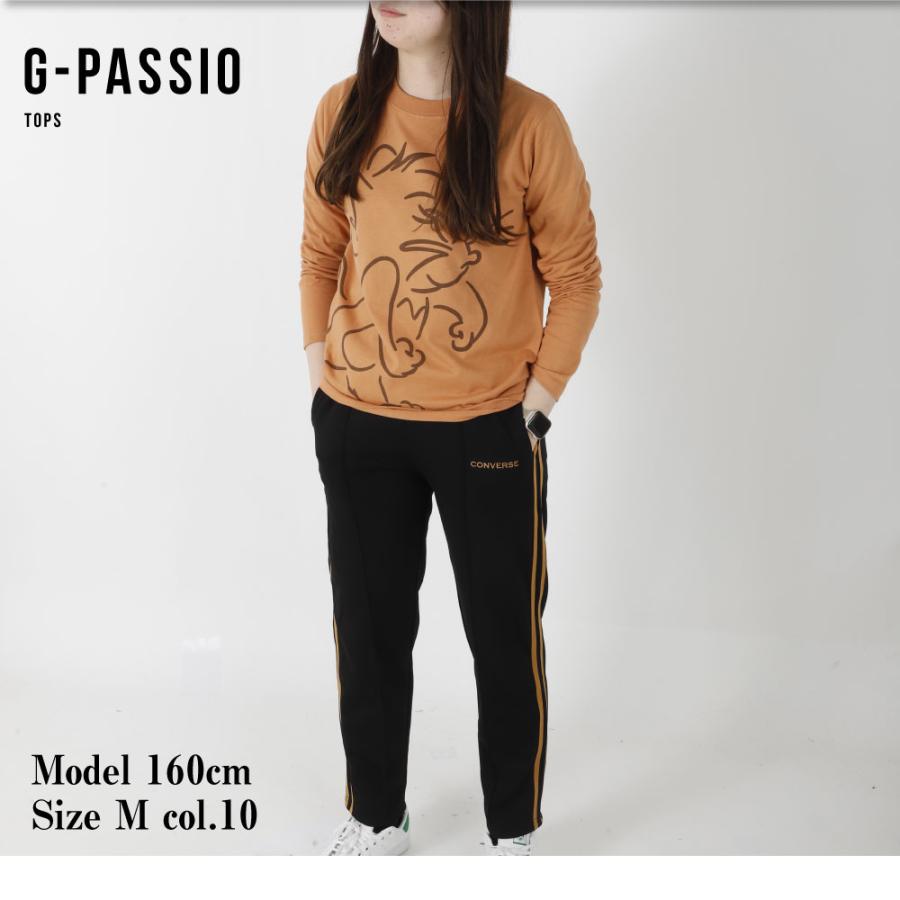 トムとジェリー ロンT Tシャツ レディース 長袖 オレンジ ベージュ パープル グレー :b1250-4183-4712:G-passio ジーパッシオ - 通販 - Yahoo!ショッピング