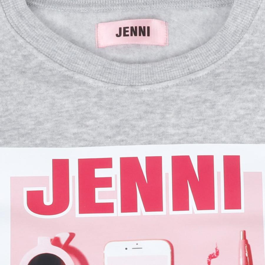 JENNI 上下 スーツ ロゴ ルームウェア トレーナー ジェニー 部屋着 裏起毛 女の子 140 150 160 ブランド 子供 キッズ パジャマ :c1018-76361vh:G ...